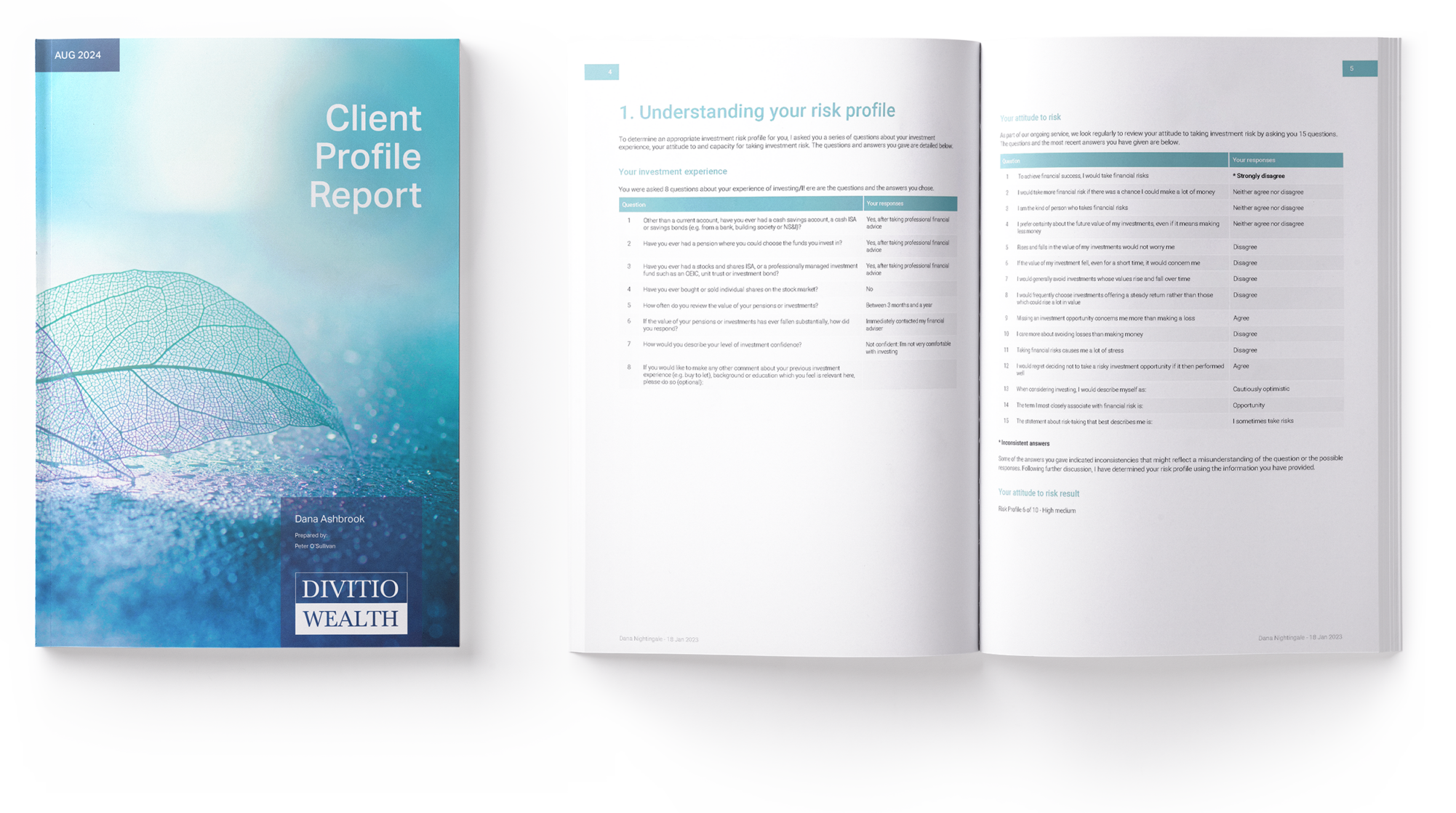 Client Risk Profiling Tool | Dynamic Planner